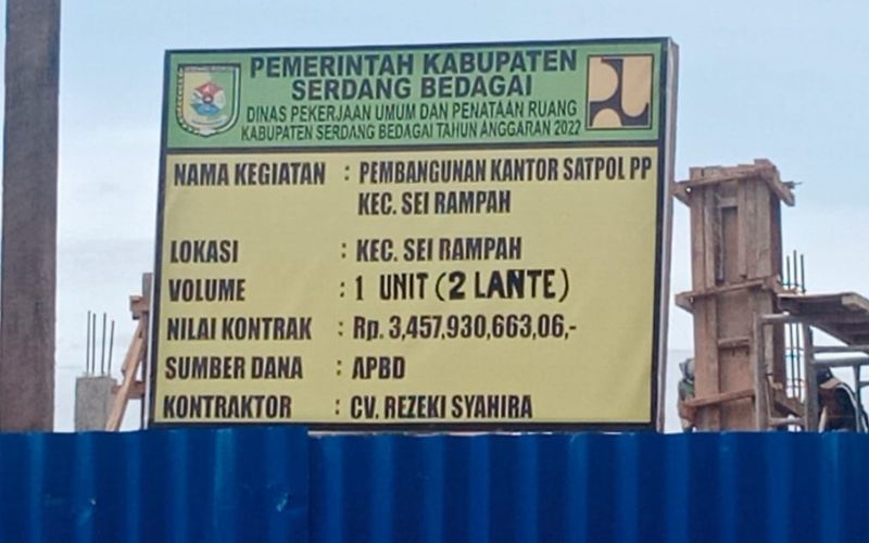 DPRD Serdang Bedagai Harap Proyek Pembangunan Gedung Satpol PP Selesai ... DPRD Serdang Bedagai Harap Proyek Pembangunan Gedung Satpol PP Selesai ...
